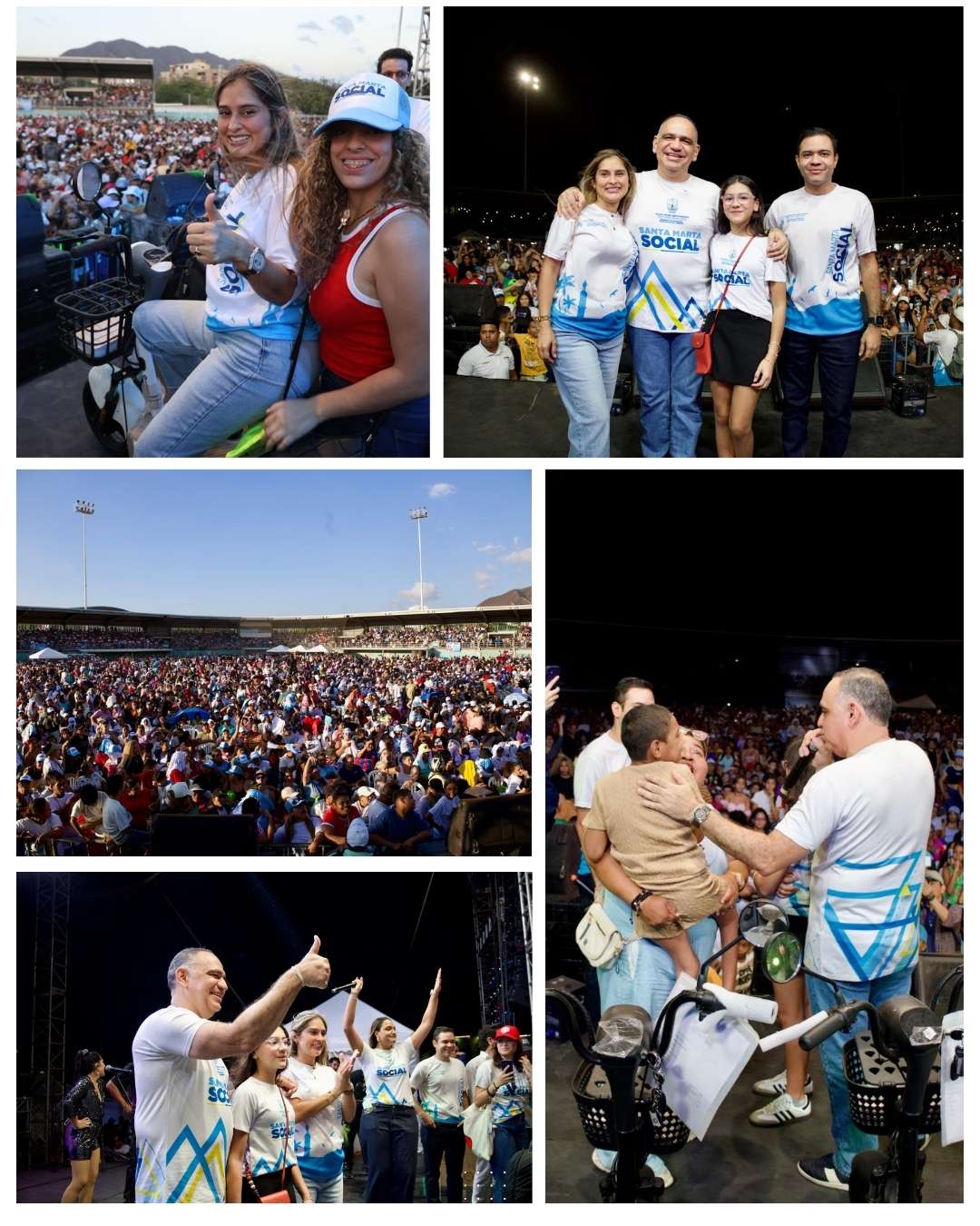 Exitoso evento ‘Santa Marta Social’ congregó a más de 10 mil samarios ...